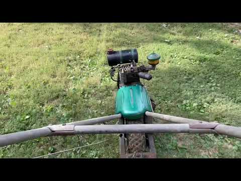 1951 Choremaster Garden Tractor - YouTube