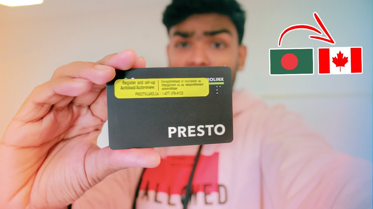 How I Got PRESTO Card In Canada During Covid 19 - YouTube