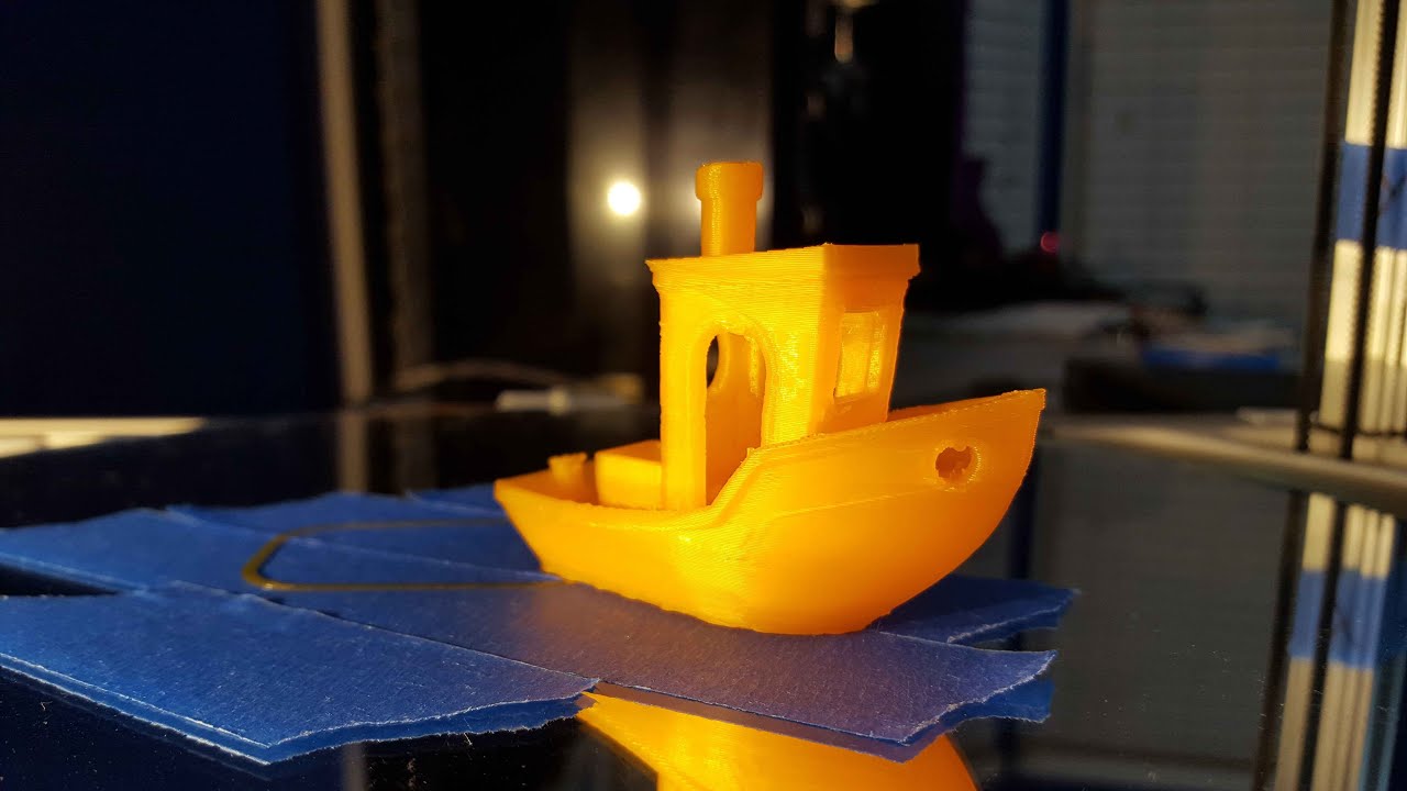 Finishing a #3DBenchy in fast forward + high res pictures at the end ...