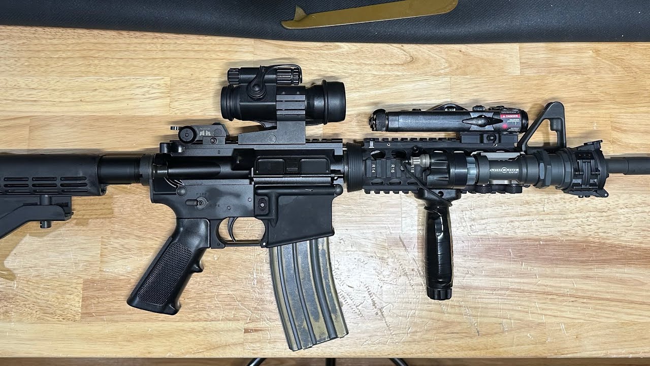 GWOT SOPMOD Block 1 Colt Rifle 😱 - YouTube