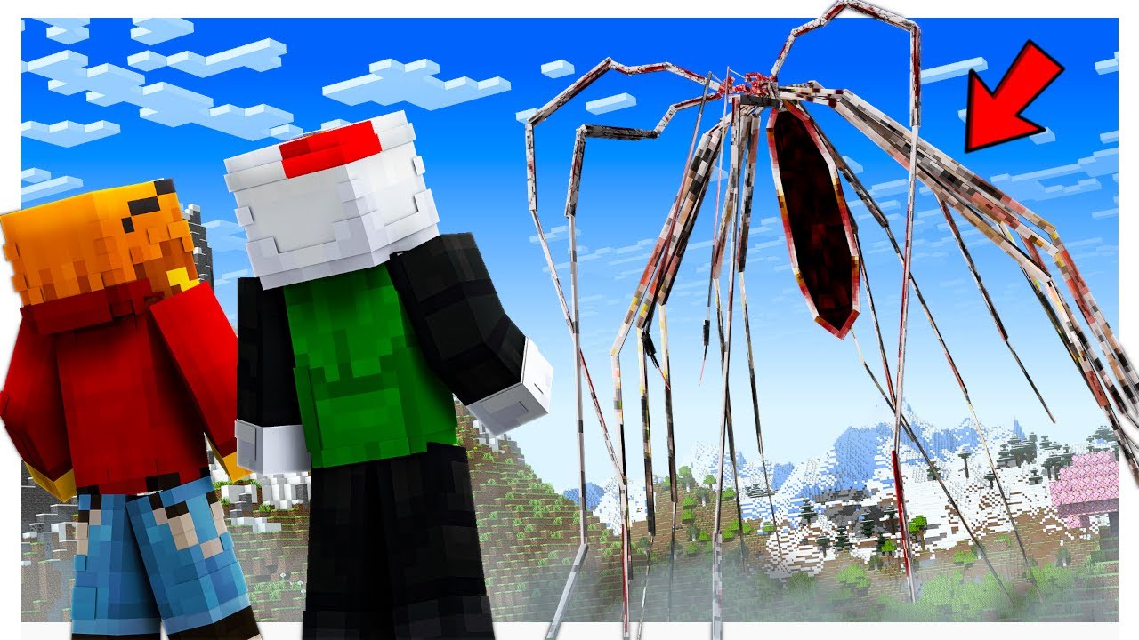 Encontre La Araña Mas Grande De Todo Minecraft / Tormentor Arphex Mod ...