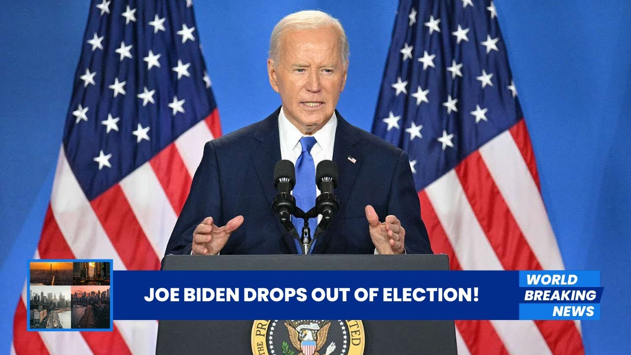 Joe Biden Drops Out Of The 2024 Election! - YouTube