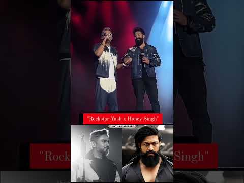 rocking star yesh and yo yo honey Singh #shortviralvideo #trending #subscribemychannel # ...