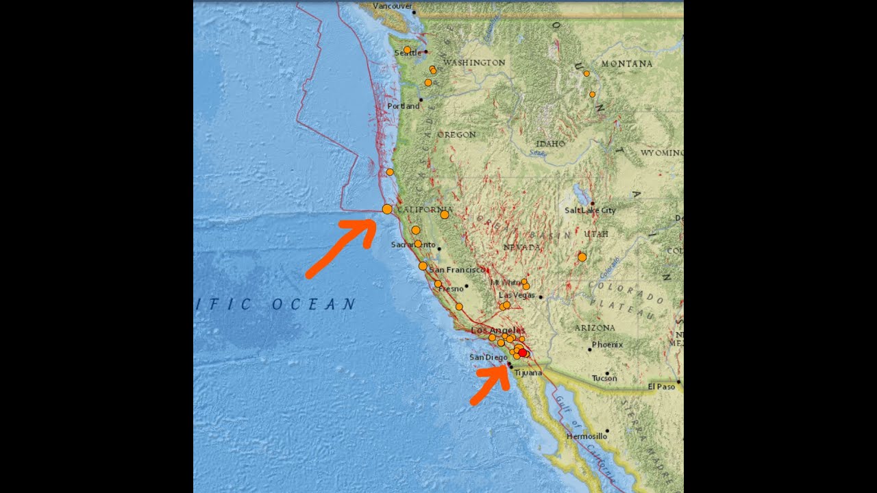 California Earthquake activity picking up today. Monday 11/4/2024 - YouTube