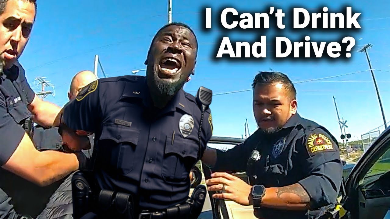 When Entitled Drunk Cops Realize They've Been Caught - YouTube