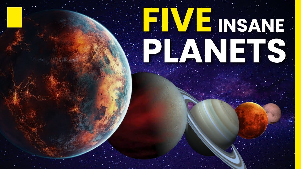 Exploring 5 Insane Planets | The Strangest Worlds in Our Universe - YouTube