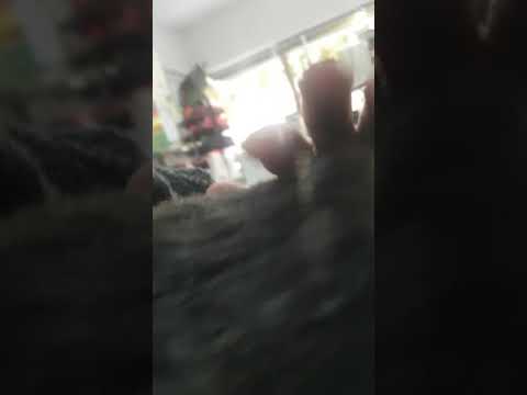 Bayan Hoca Makas denerken Saçı kesti :)