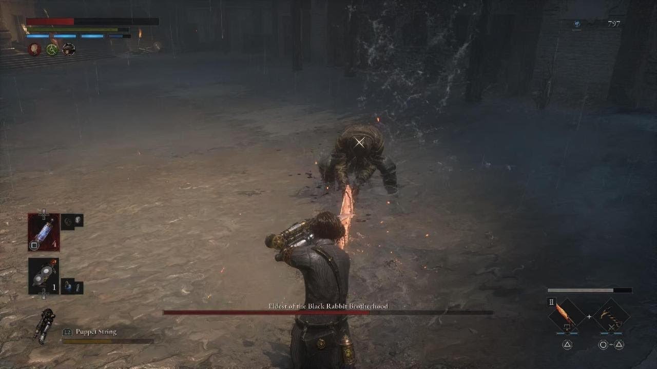 Lies of P - Black Rabbit Brotherhood boss fight - YouTube