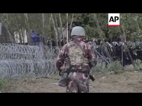 Hungary police repel migrants at Serbia border | Editor's Pick | 16 Sept 15