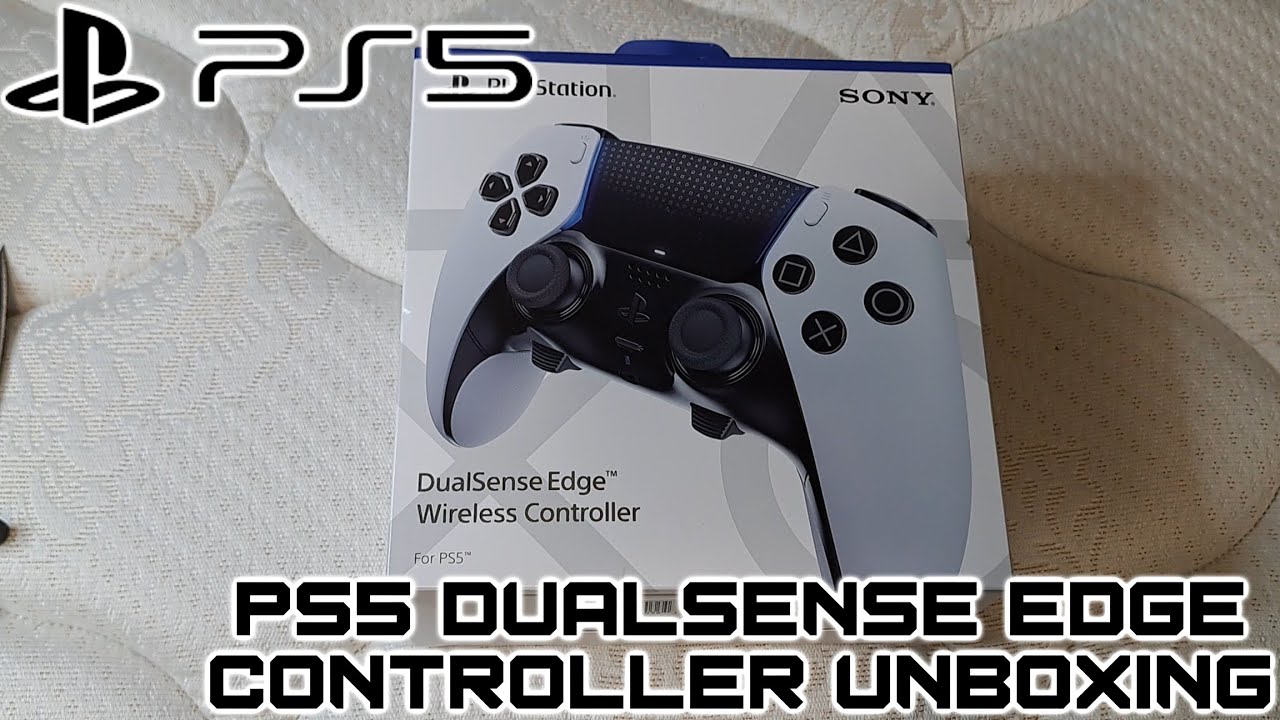 PS5 Dualsense Edge Controller Unboxing - YouTube