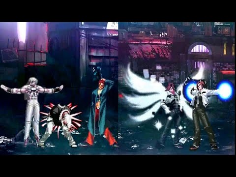 [KOF MUGEN]Iori Yasakani WF Orochi Iori XIII Vs Sachiel Kyo Kychiel ...