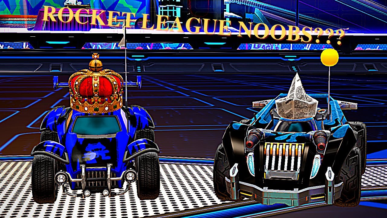 First Ever Rocket League Games - YouTube