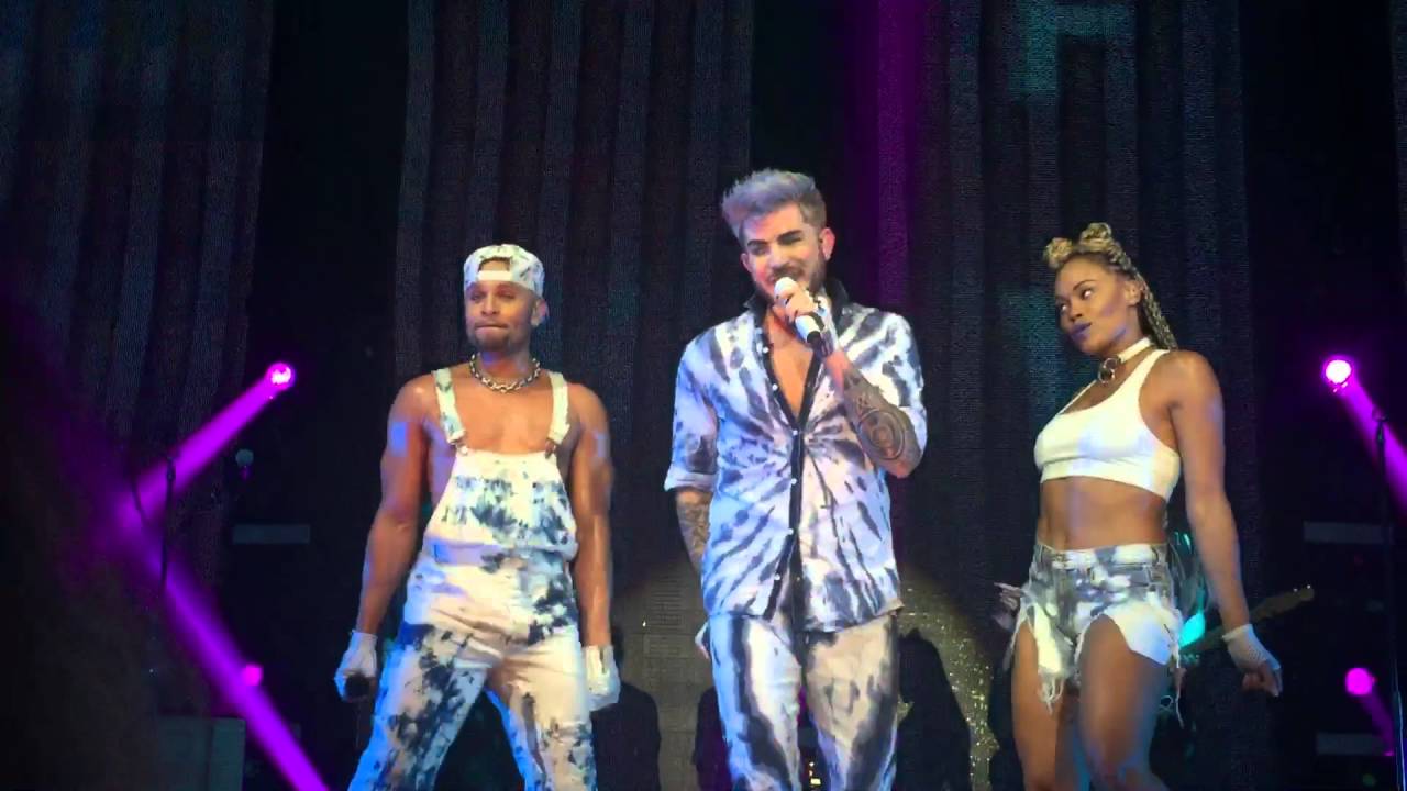 Adam Lambert - Shady & Fever @ Munich, 06.05.16 - YouTube