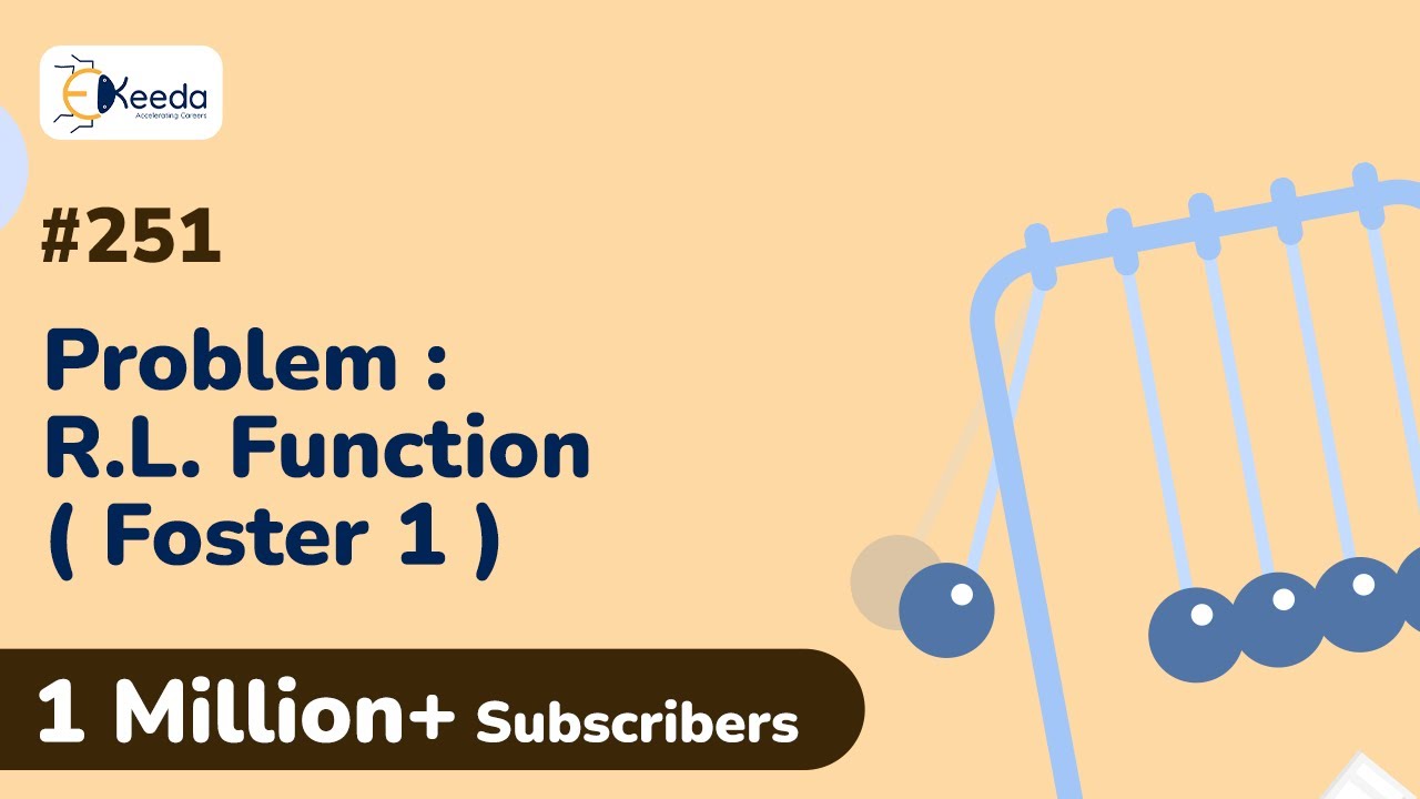 Problem : R.L. Function (Foster 1) | Network Synthesis | Electrical ...