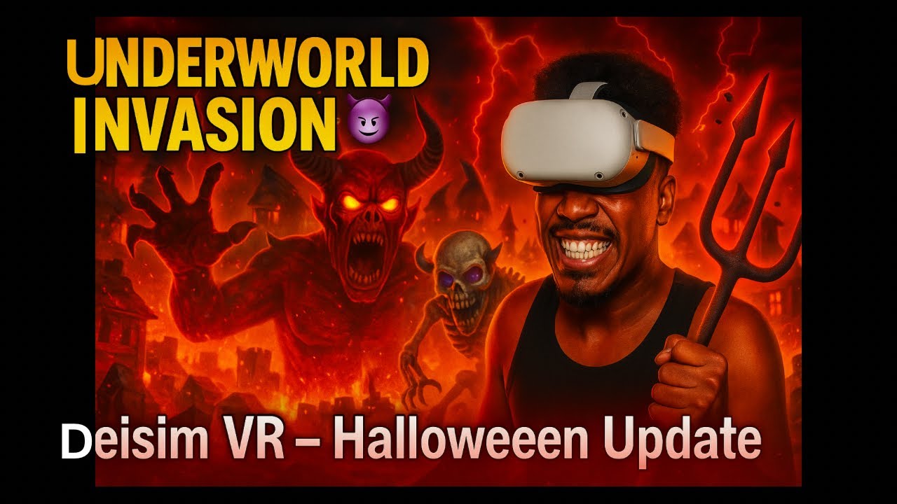 I Wiped My World With UNDERWORLD Monsters 😈 | Deisim VR Halloween ...