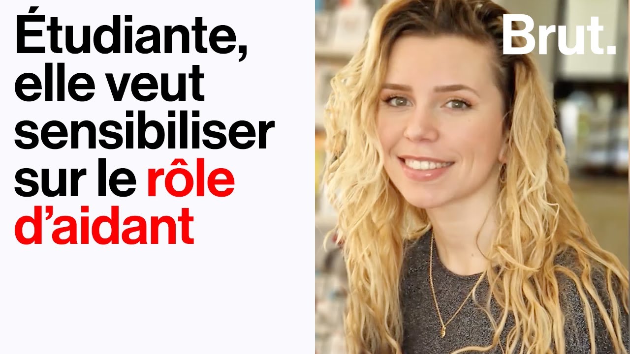 Romane, étudiante et aidante de sa mère atteinte d'un cancer - YouTube