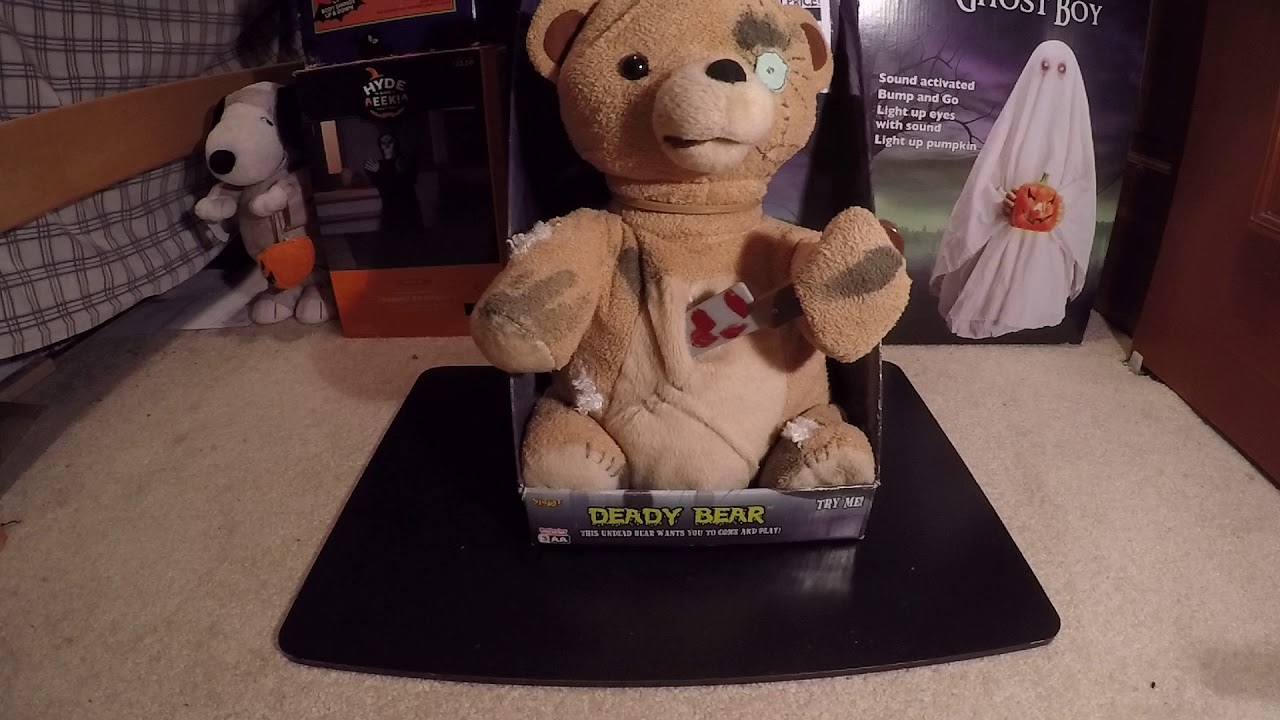 Tekky Toys animated Deady bear - YouTube