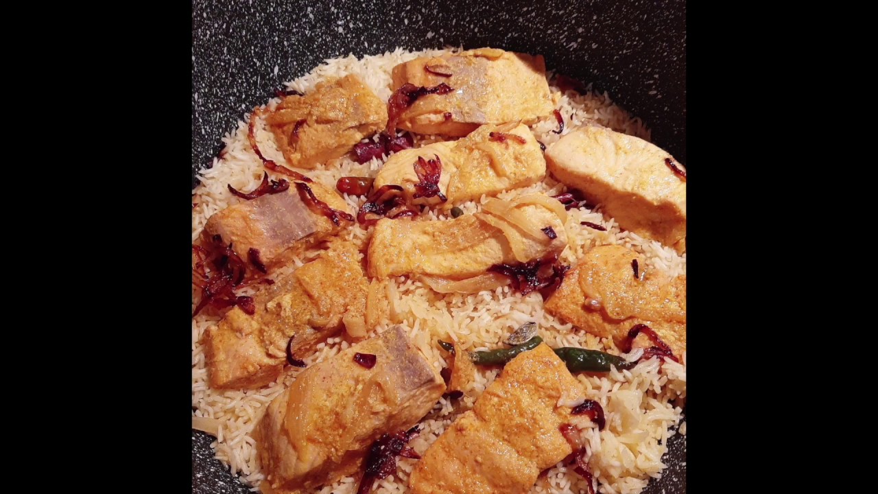 Easy Yummy Salmon Biryani: East meets West - YouTube