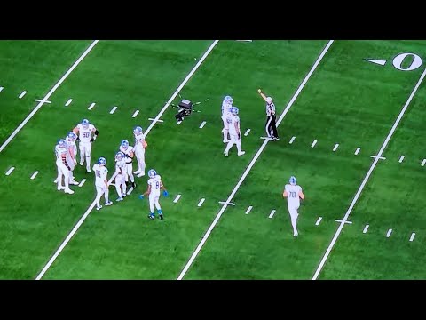 Cameras catch Taylor Decker reporting as eligible to officials ...