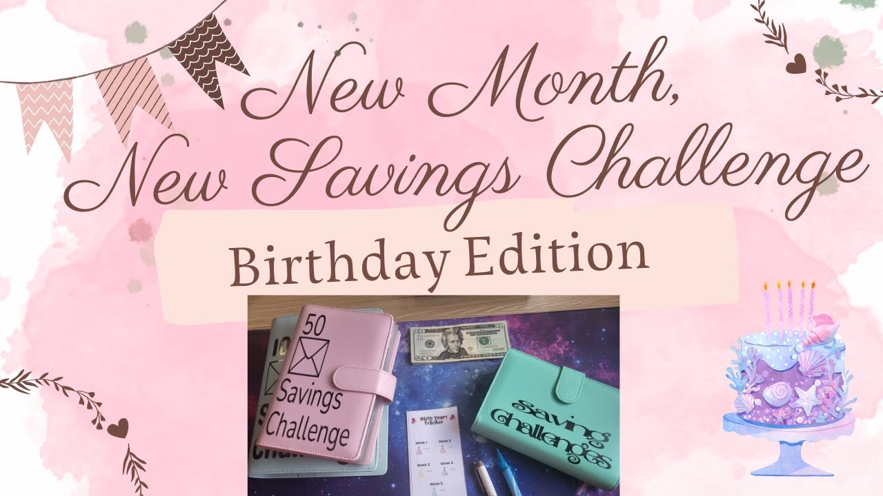 New Month, New Savings Challenge... - YouTube