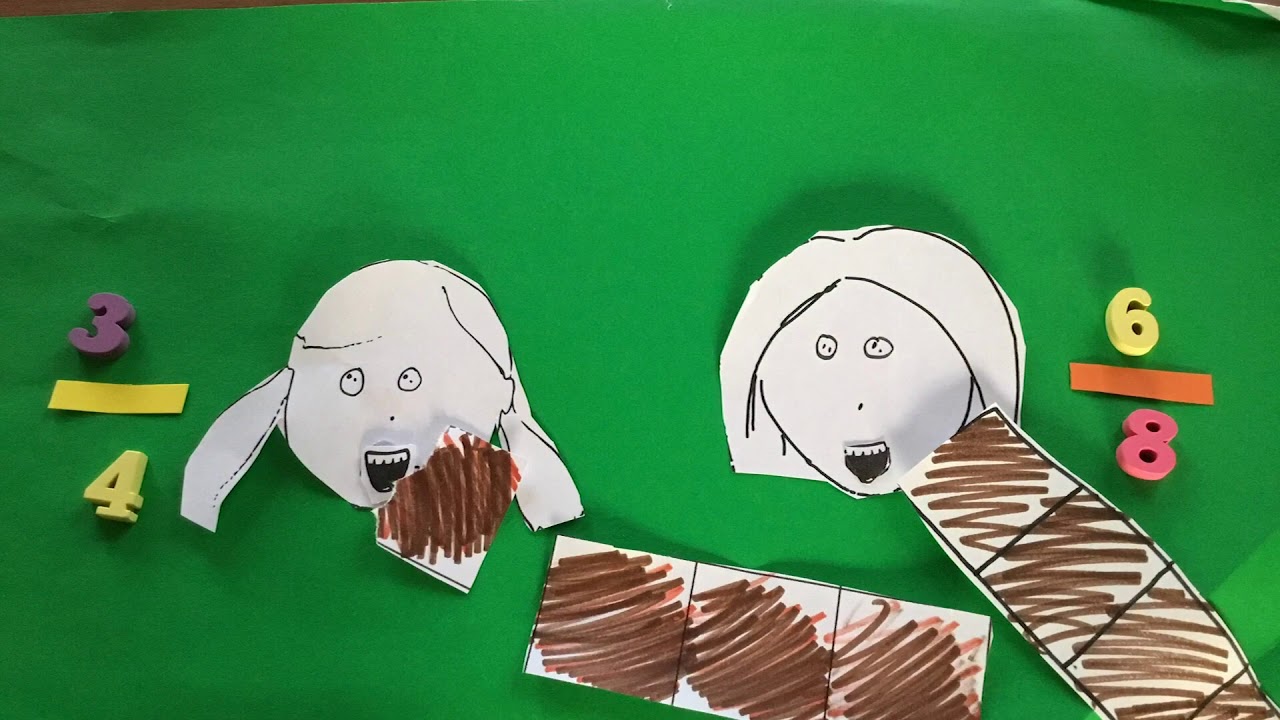 Sandwich Junior School: Yr 4 Fraction Animations - YouTube