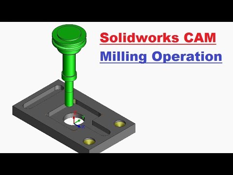 Milling Animation in Solidworks (Tutorial) - YouTube