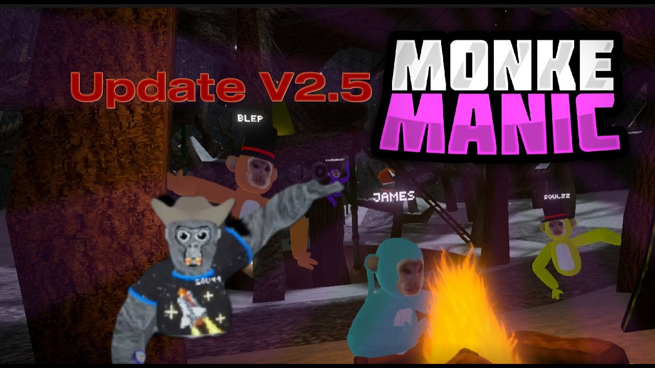 Monke Manic Update 2 5 review - YouTube