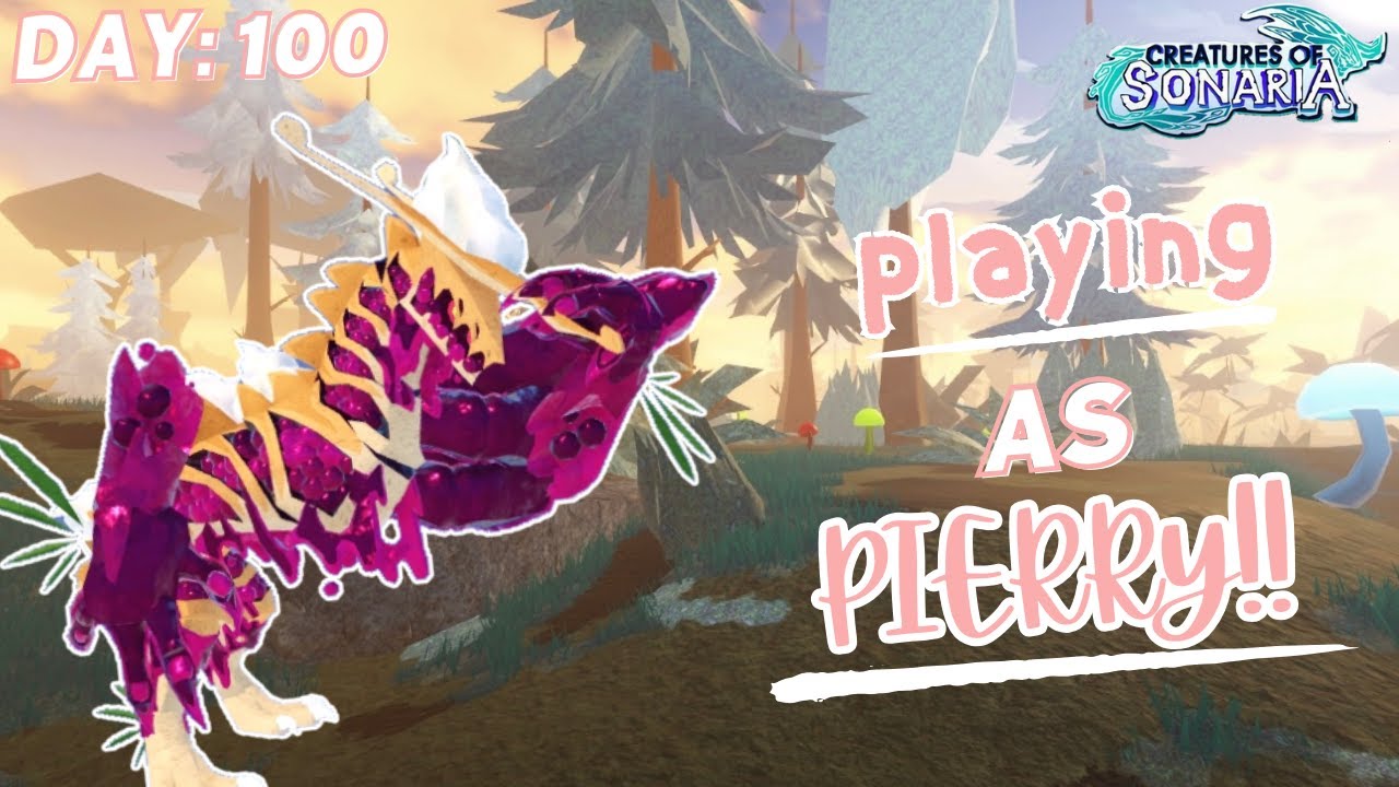 pov playing as a PIE in creatures of sonaria... - YouTube