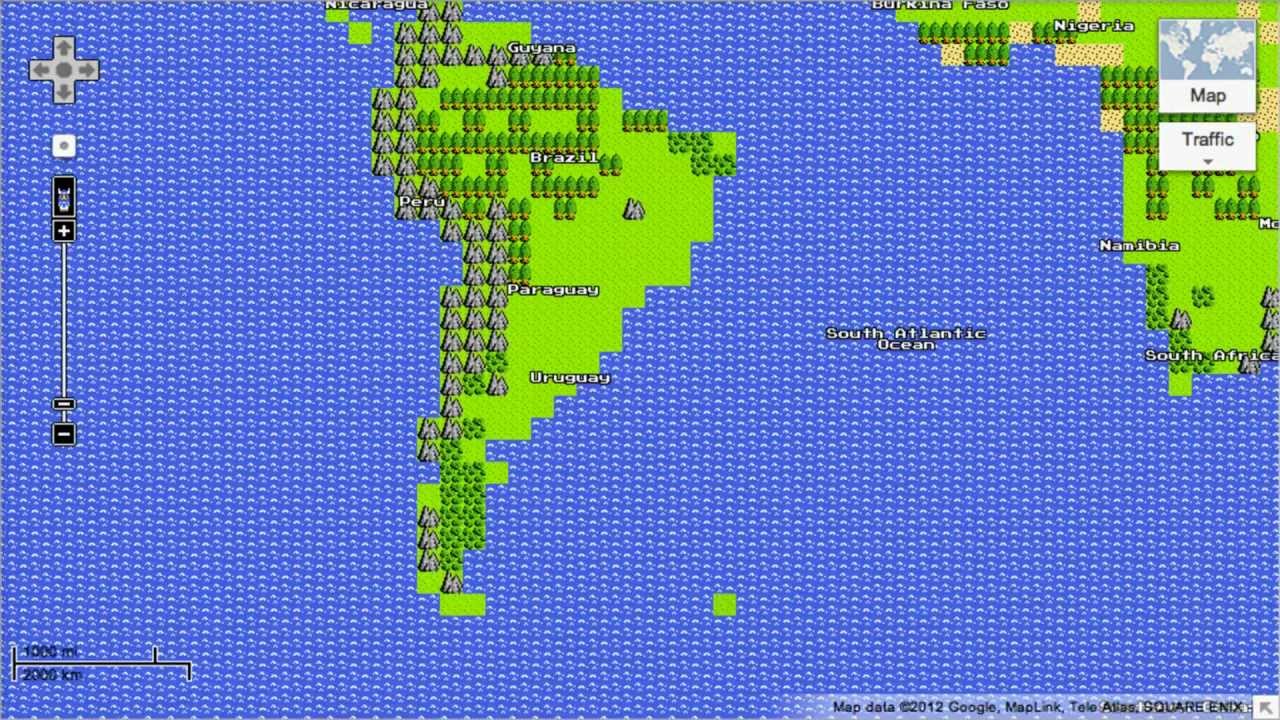 Google Maps - NES - YouTube