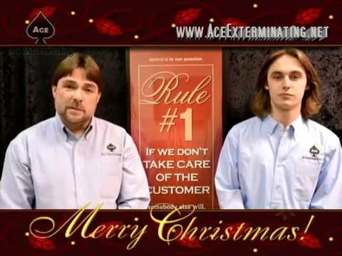 Ace Exterminating holiday greeting 2016 - YouTube