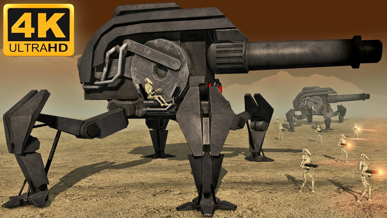 NEW UNITS: J-1 PROTON CANNON vs Republic Army - Men of War: Star Wars ...