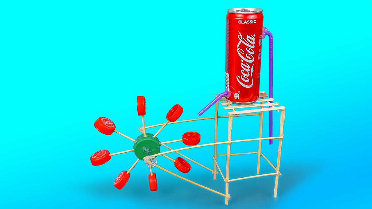 IT CAN SPIN ON ITS OWN WONDERFUL COCA COLA IDEA - YouTube