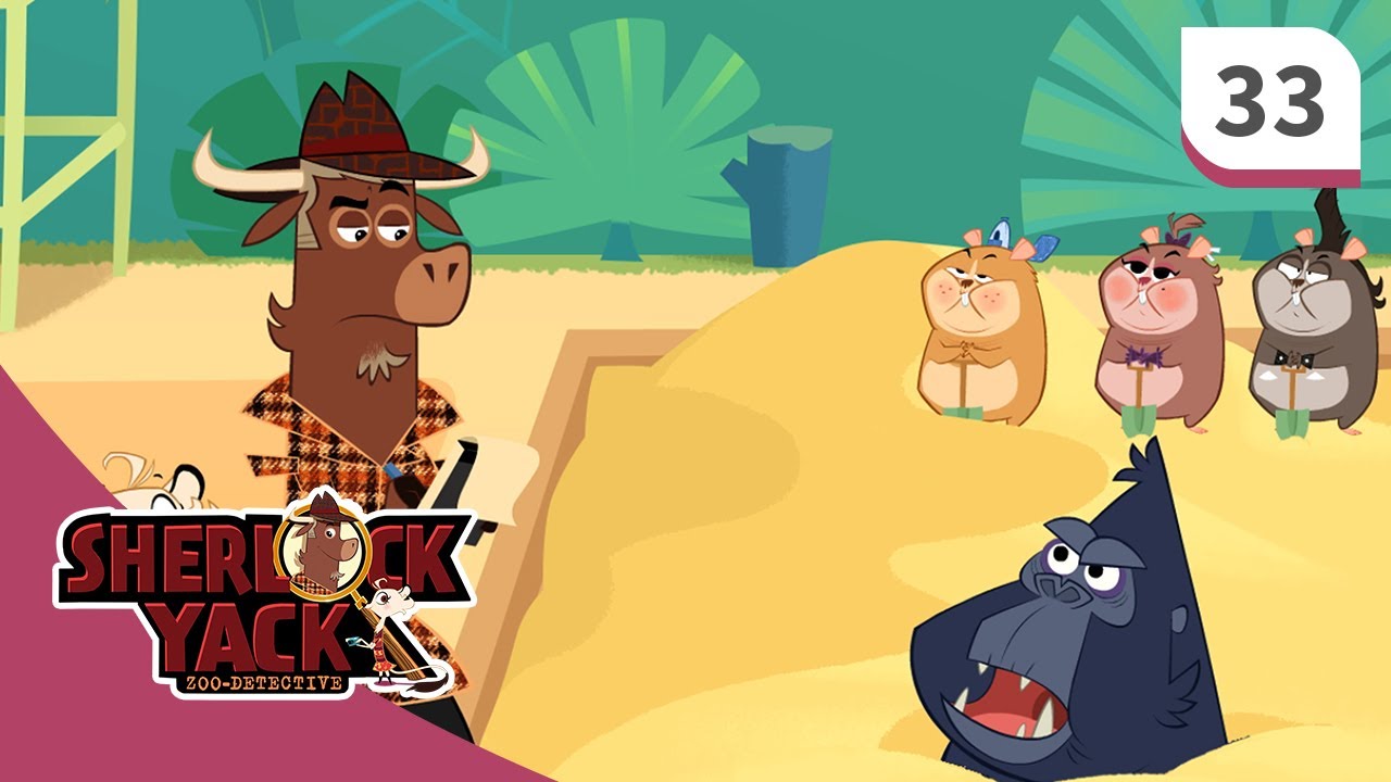 Sherlock Yack - Episode 33 - Who stuck the Gorilla in the sand? - YouTube