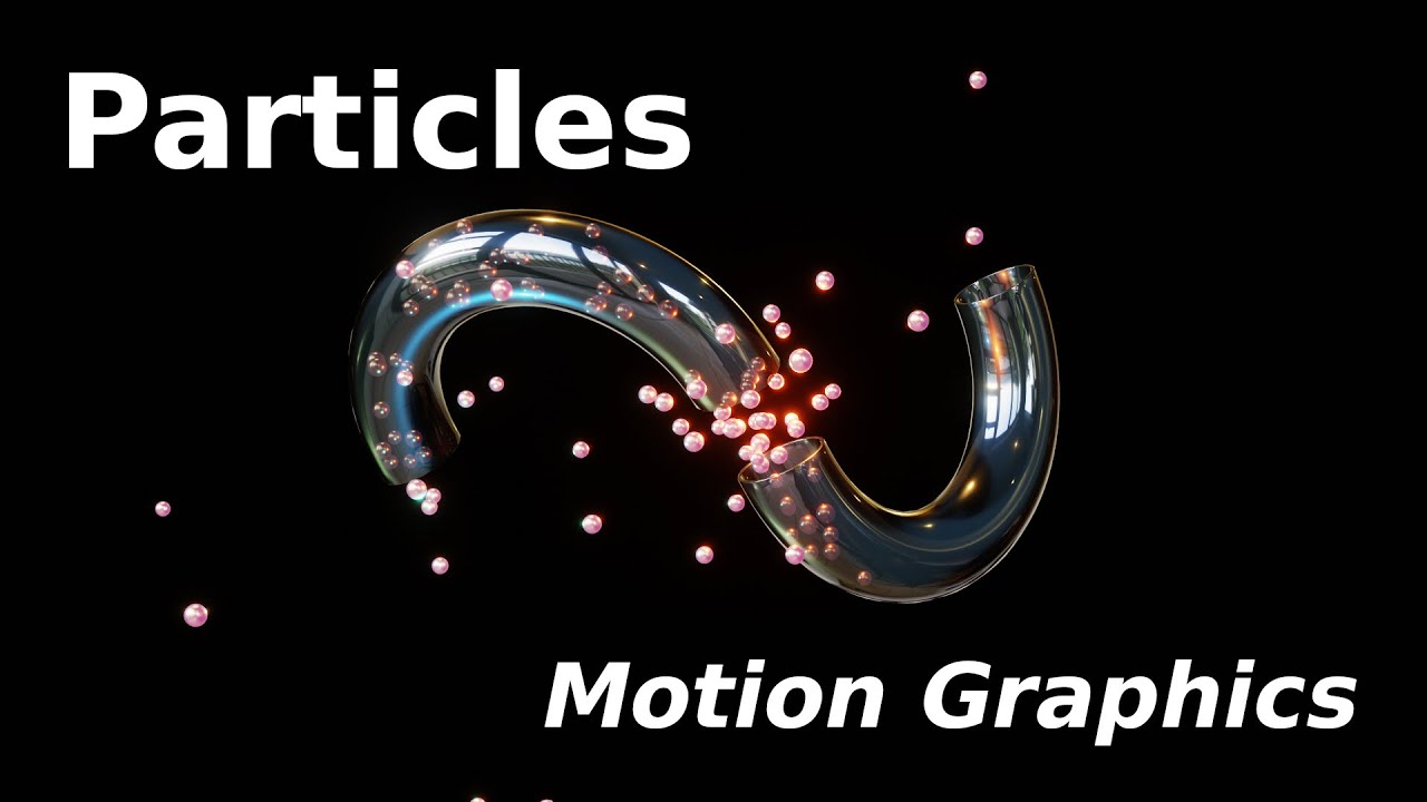 Particles Motion Graphics Procedural Particle System V23 Geometry Nodes Tutorial Youtube