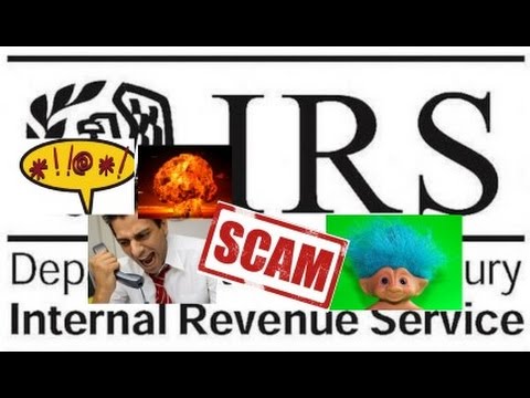 Trolling an IRS scammer until he melts down "You don't joke with the ...