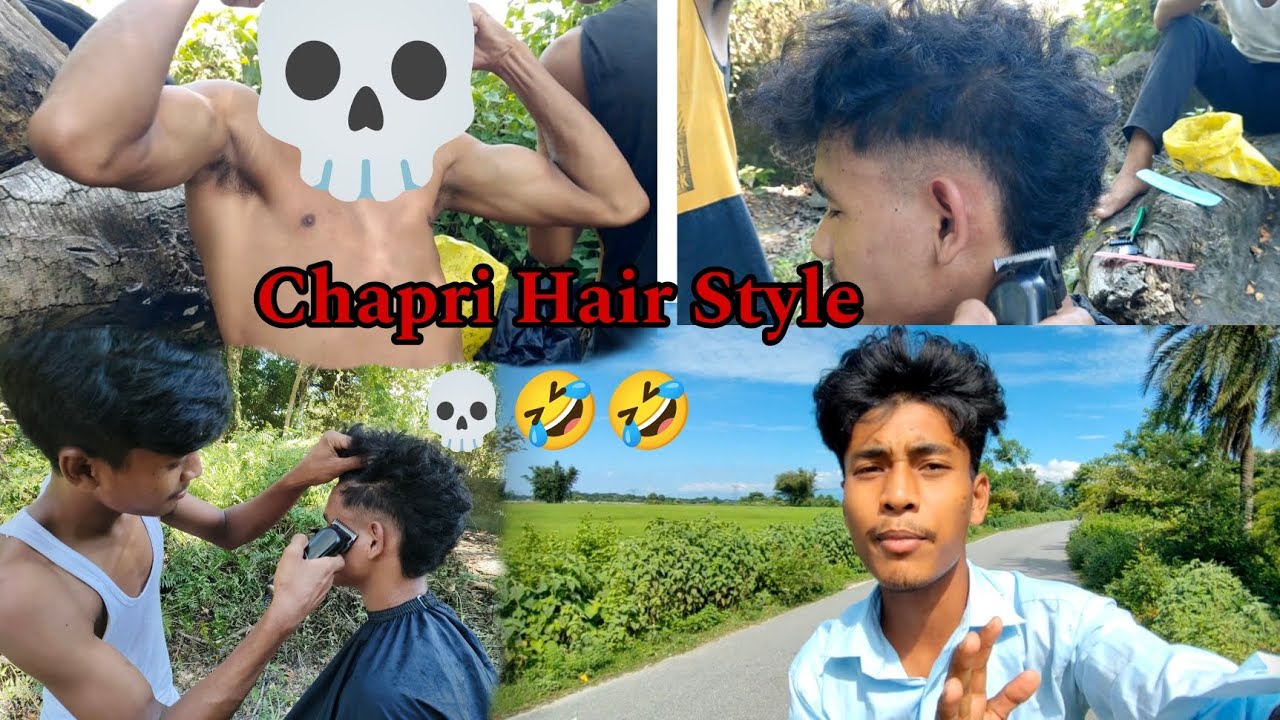 Chapri Hair Style 🤣🤣 || @SameVlog-ew3mv - YouTube