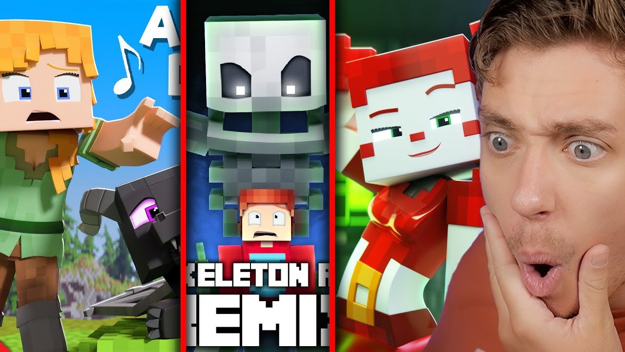 Reacting To The GREATEST Minecraft Music Videos on The Internet - YouTube