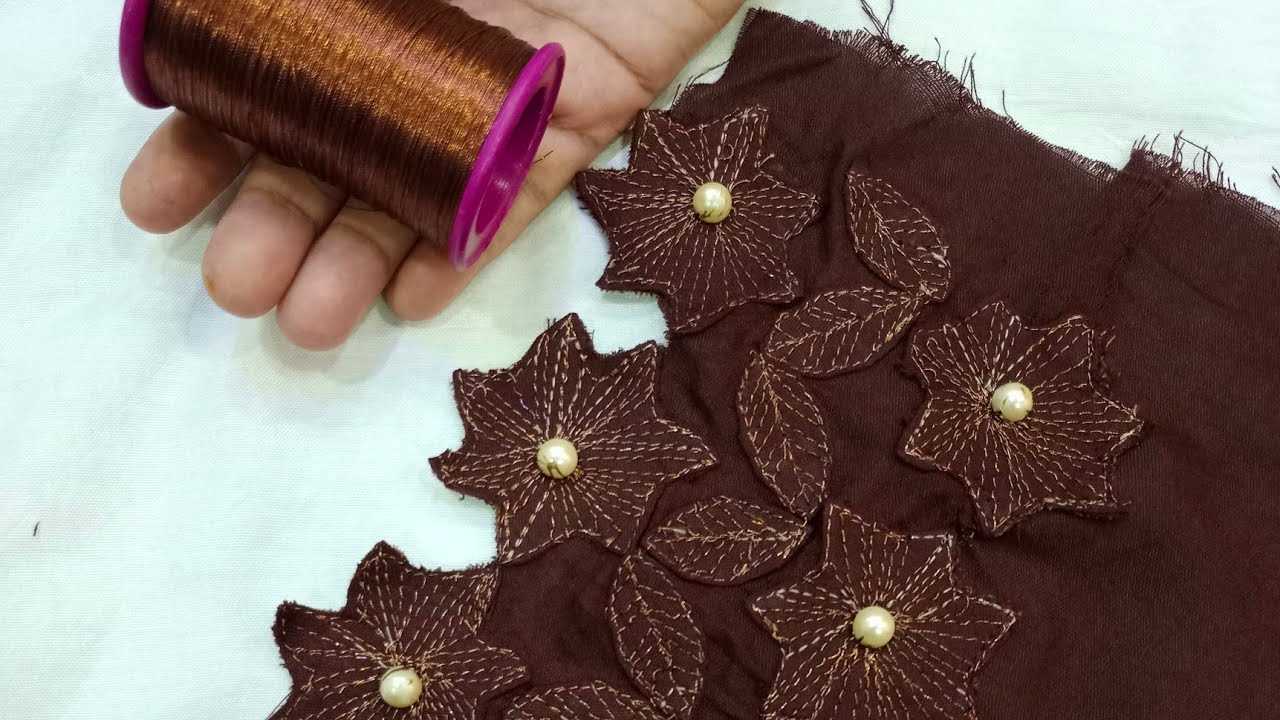 PATCH WORK STYLISH SLEEVE DESIGN CUTTING AND STITCHING BY DESIGNING ...