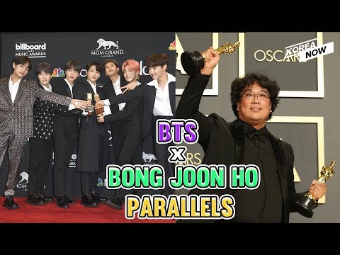 What do BTS and Bong Joon Ho of \