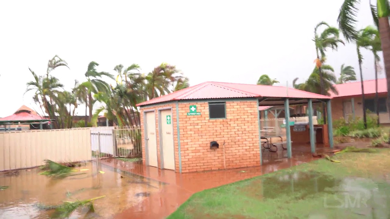 02-08-2020 Karratha, Australia - Tropical Cyclone DAMIEN makes landfall ...