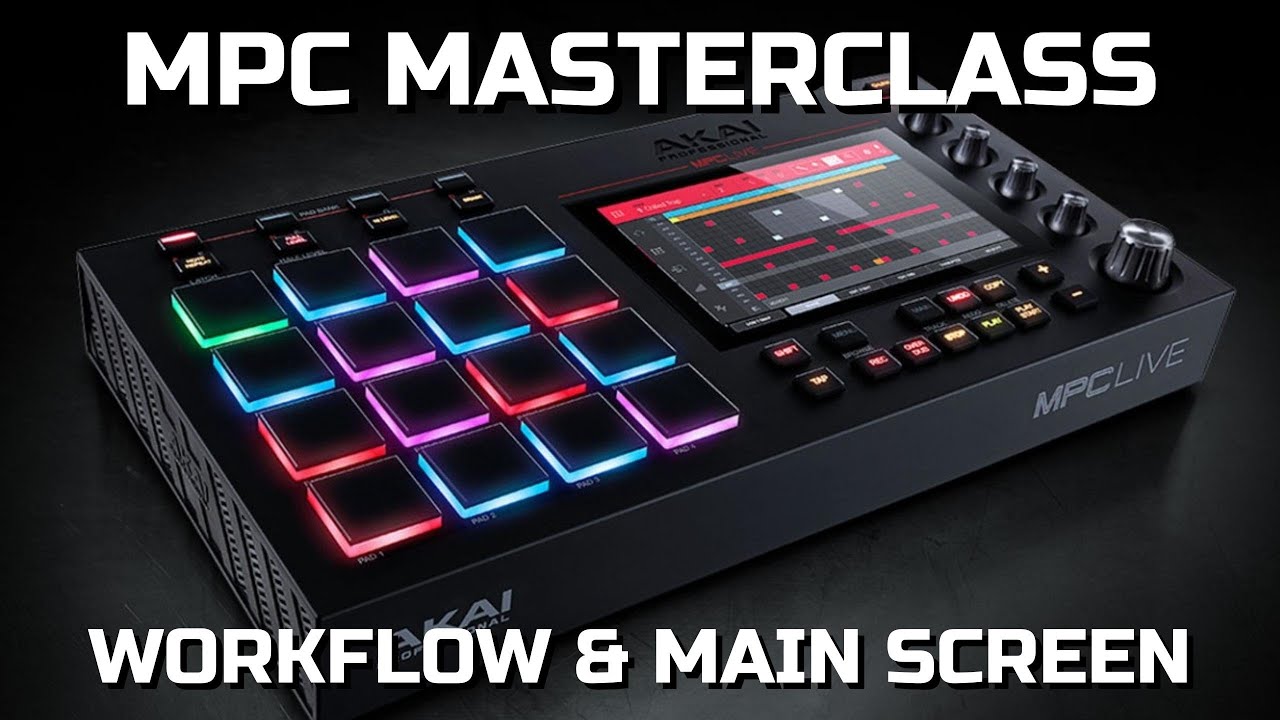 MPC Masterclass EP1 Workflow & Main Screen - YouTube