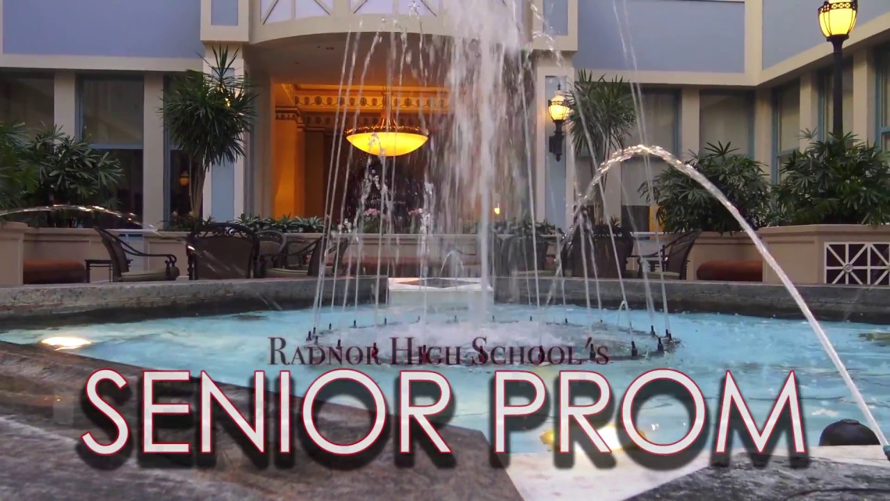 Radnor High School's Senior Prom & Post Prom Party 2017 - YouTube