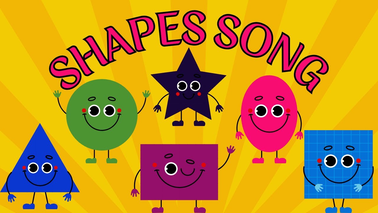 Shapes song | shapes rhymes | we are shapes | Nursery Rhymes for kids ...