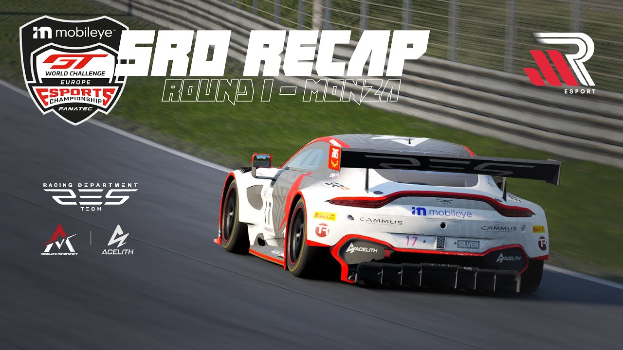 La mia prima gara Sprint ad SRO Esport! Recap Round 1 a Monza! - YouTube