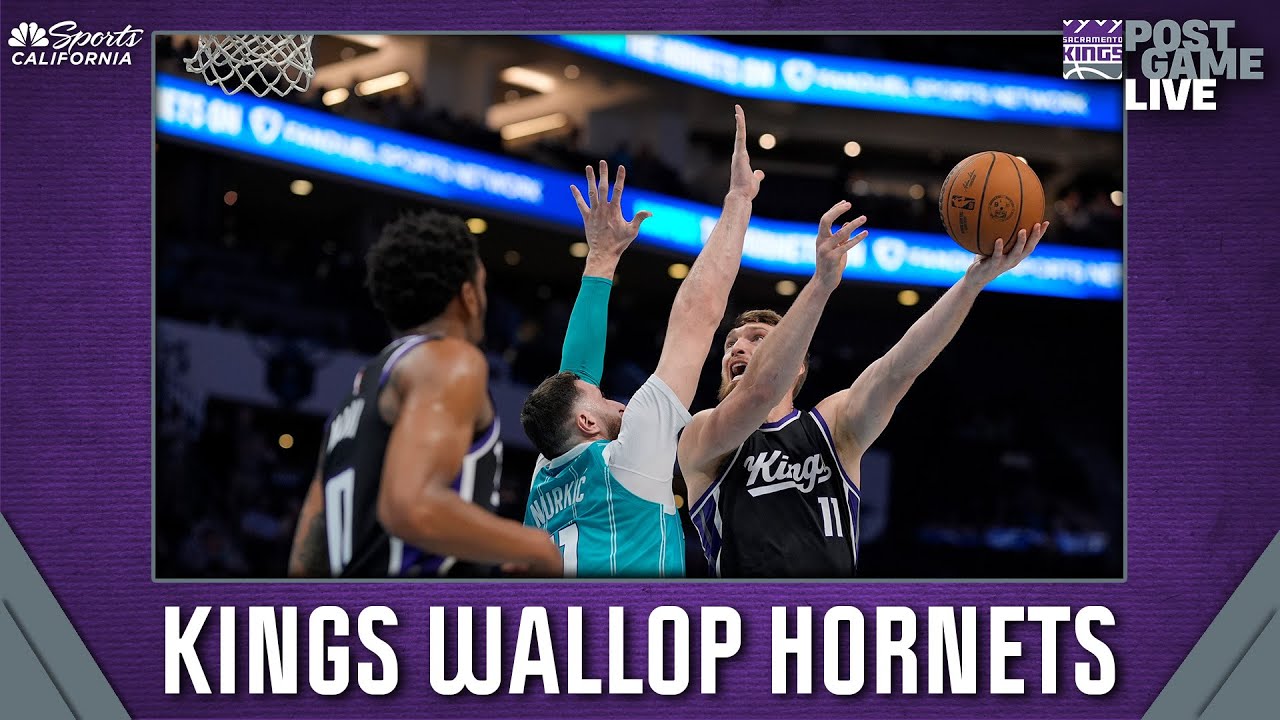 Kings snap losing streak with 125-102 win over Hornets | NBC Sports ...