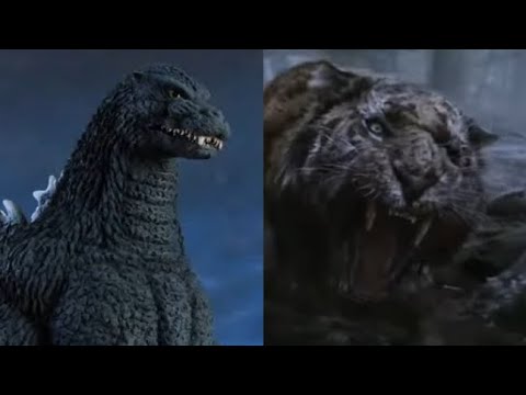Heisei Godzilla With Tiger Roar. - YouTube
