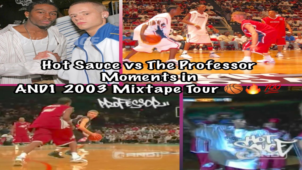 Hot Sauce vs The Professor Moments in AND1 2003 Mixtape Tour Season 2 (2003) - YouTube