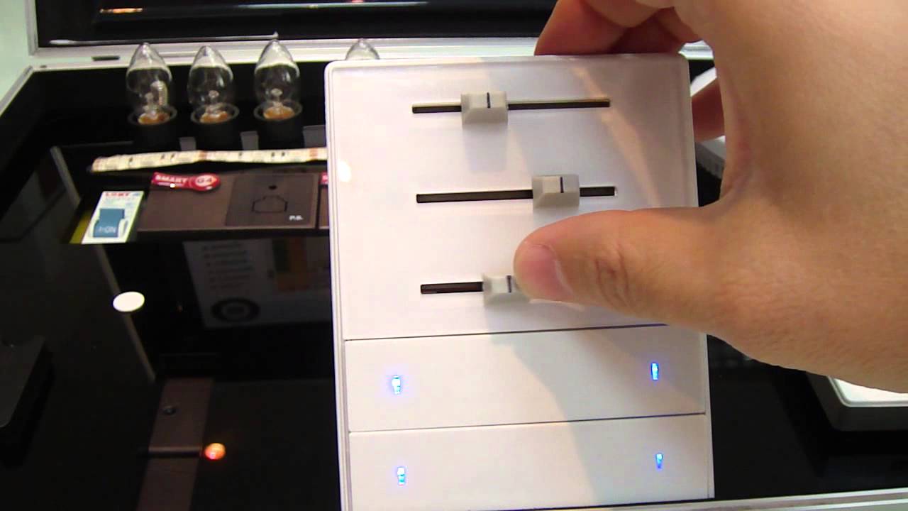 Simple and Easy to use dimmer switch by sliders and buttons by Smart ...