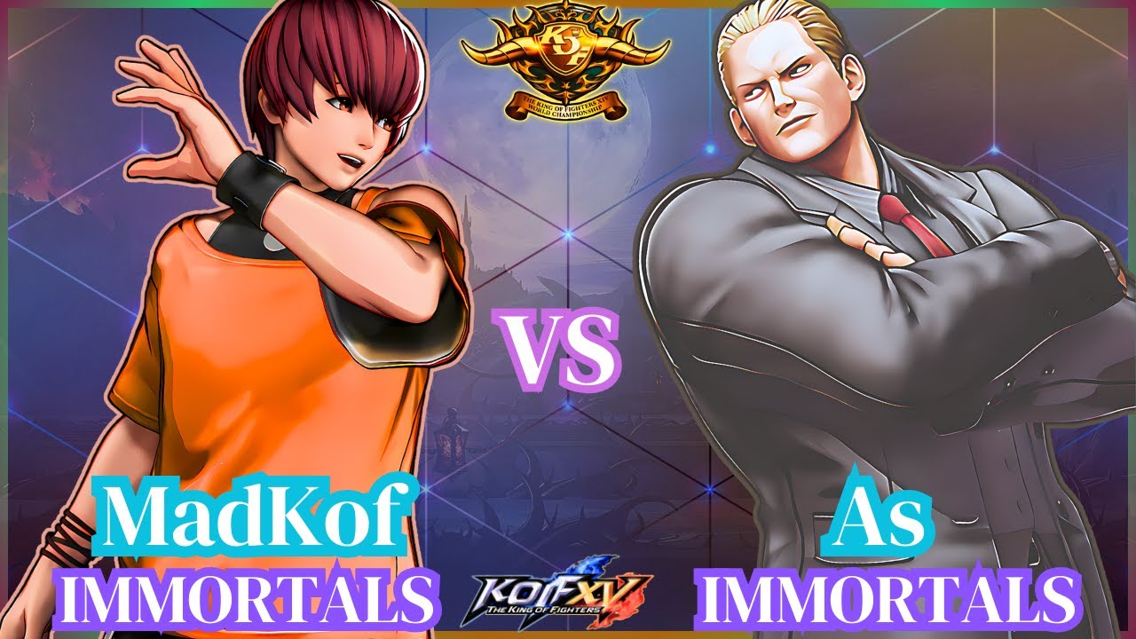 KOF XV🔥🕹️⚡️The Next Level Of KOF Season ⚡Rank Match⚡️MadKof🔥VS🔥As ⚡️The ...