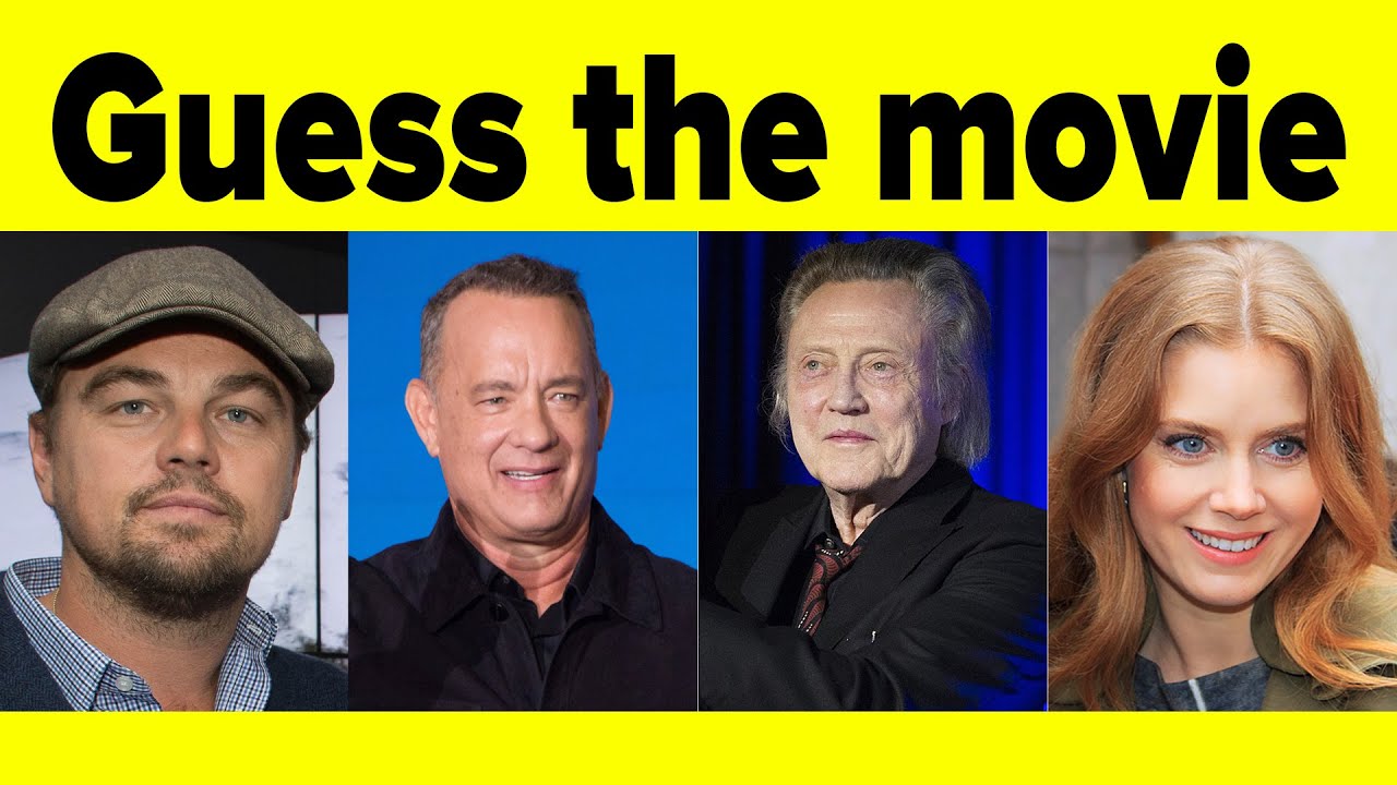 Guess the movie by actor. Riddles for memory in movie quiz. - YouTube